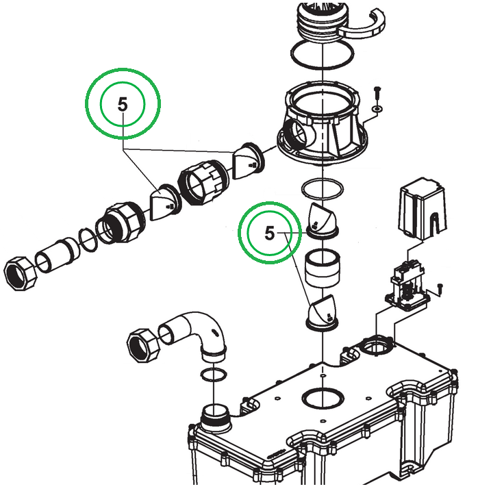 SeaLand® Dometic® - Kit Valvole a becco d'anatra 2" | L'altraranda
