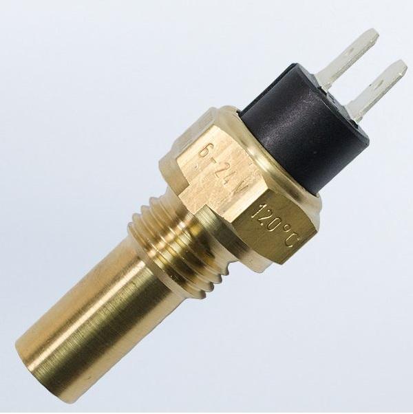 VDO - Sensore di temperatura 120°C - 5/8"-18UNF-2A 2 Poli isolati 323 ...