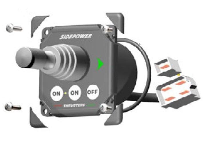 SIDE-POWER® by Sleipner Motor - 8960 G Pannello Joystick Singolo 12/24V ...