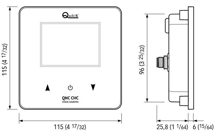 QUICK® -QNC CHC Pannello di comando con display contacatena | L'altraranda