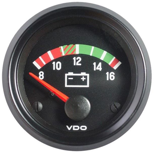 VDO cockpit international® - Voltmetro 8-16V Ø52mm 12V | L'altraranda