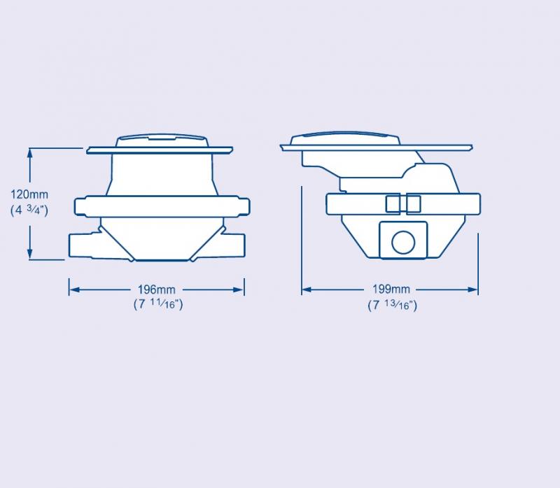 Whale®- COMPACT 50 Pompa di sentina manuale | L'altraranda